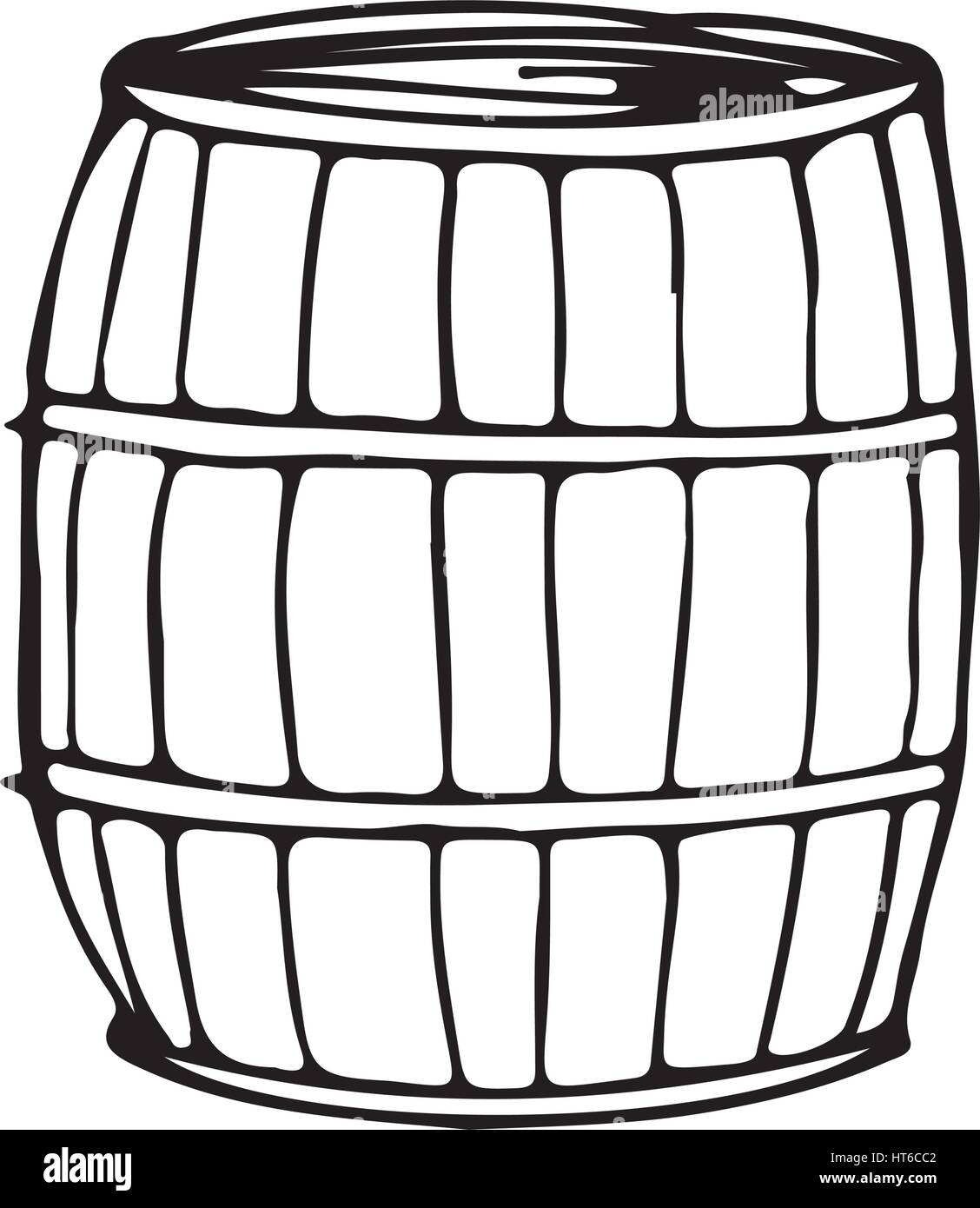 barrel hand draw doodle illustration design Stock Vector Image & Art ...