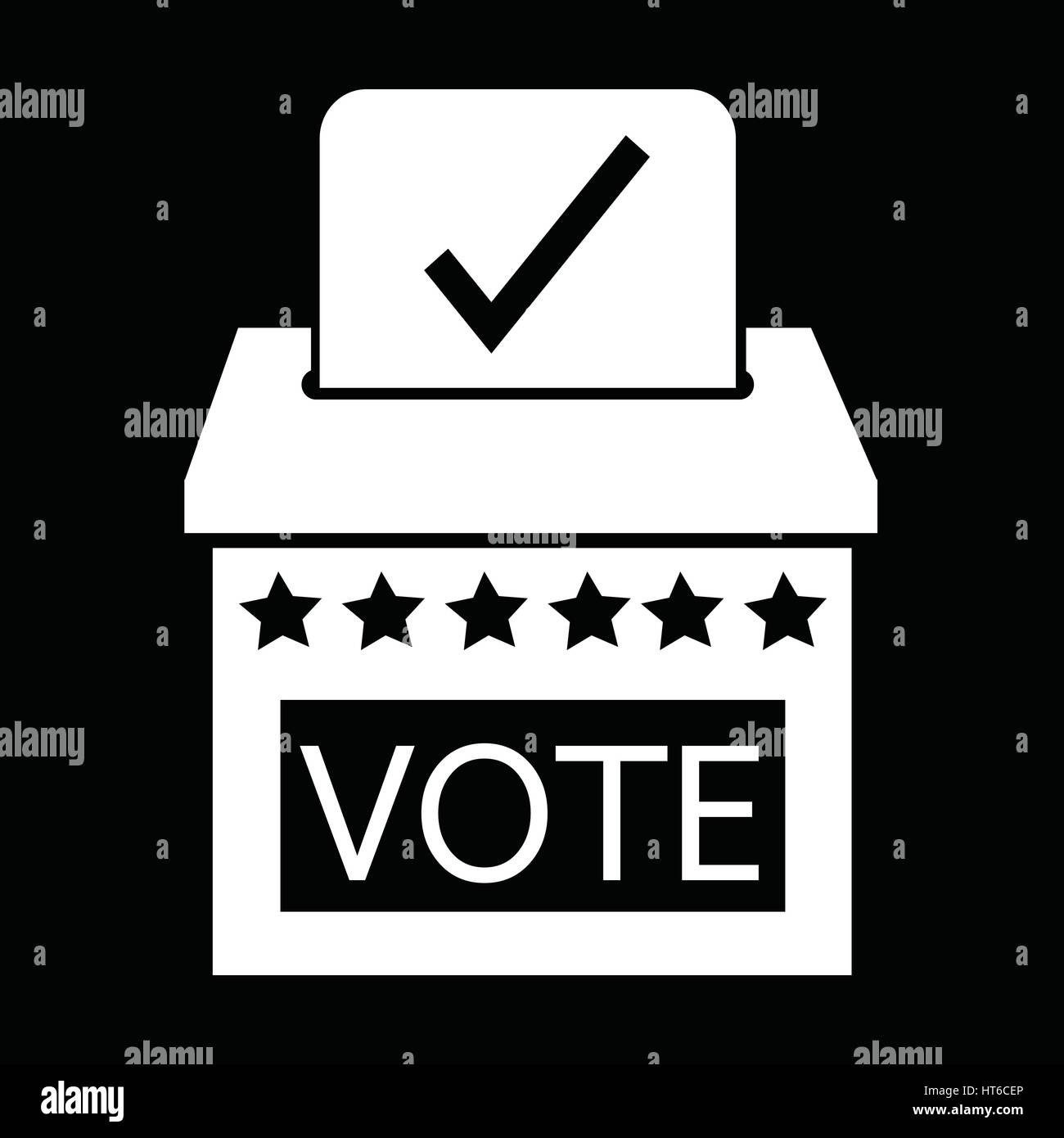 Electoral ticket Stock Vector Images - Alamy