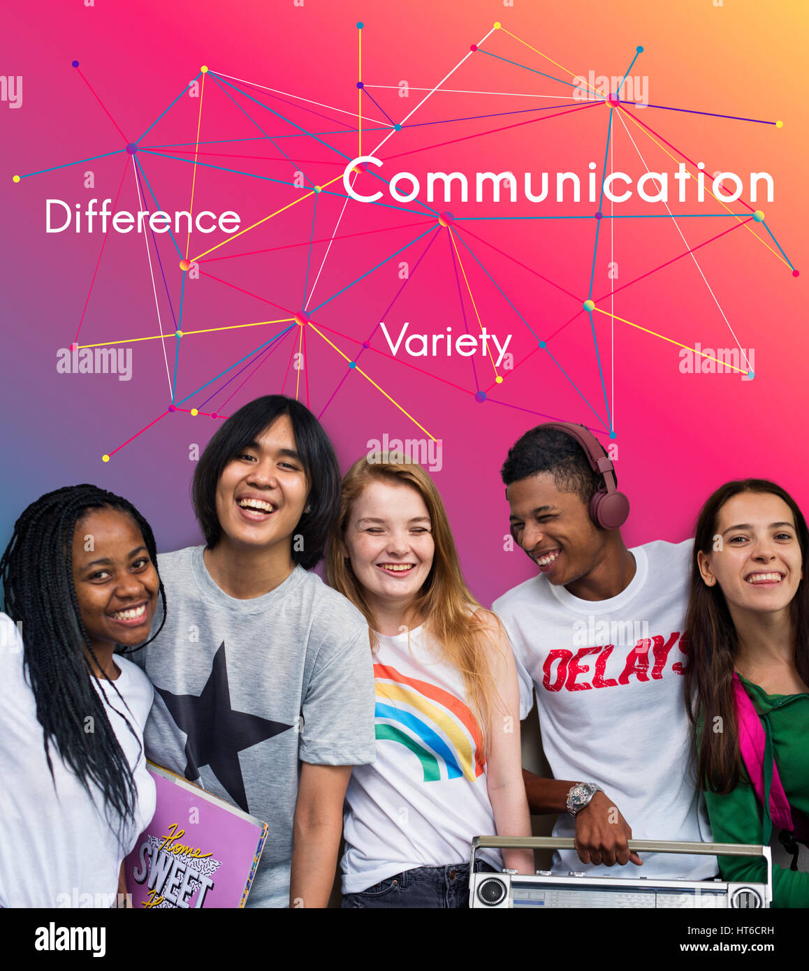 Web Link Chain Interconnection Concept Stock Photo - Alamy