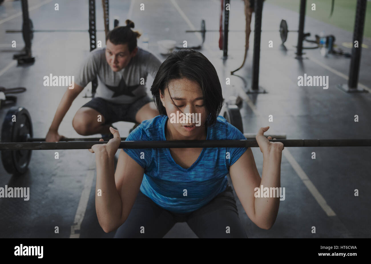 Active People Sport Workout Concept Stock Photo - Alamy