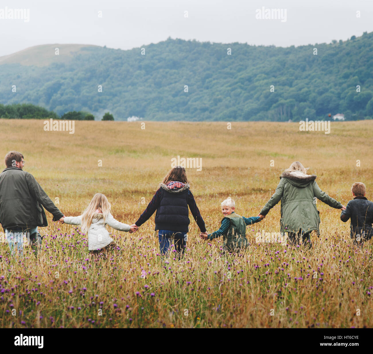 Parenthood childhood nature concept hi-res stock photography and images ...