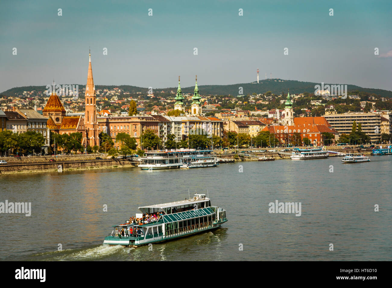 Beautiful panoramic view of Budapest Hungary Stock Photo - Alamy