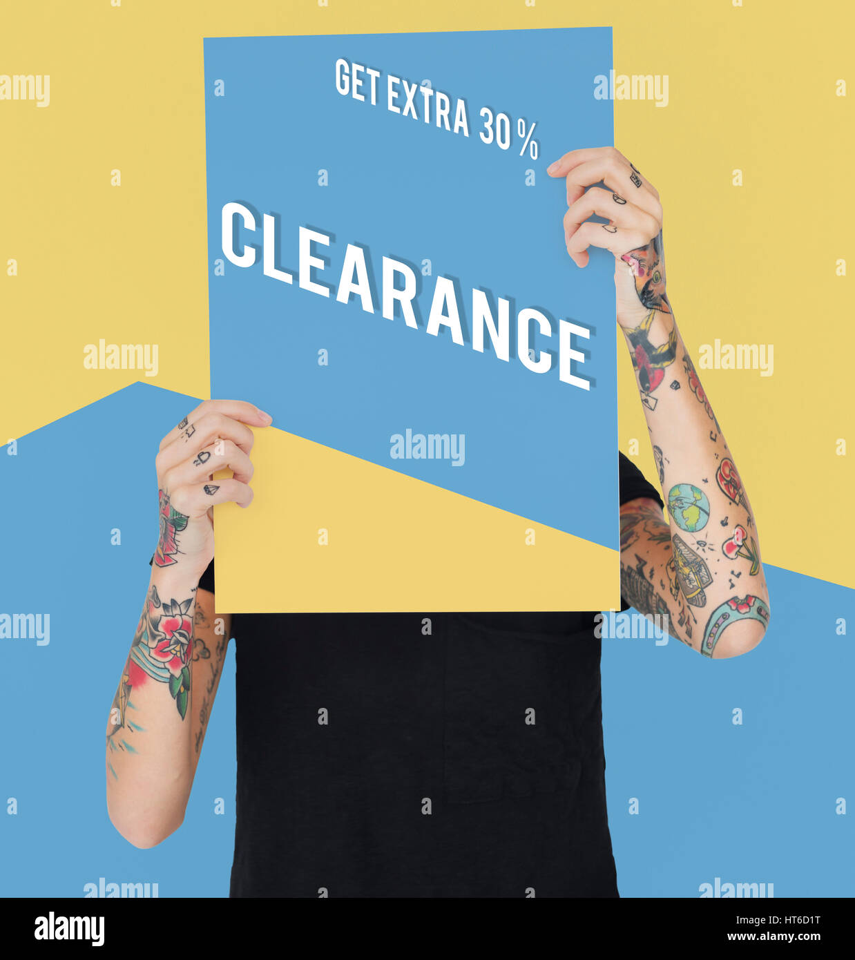 Season of Sale Promotion Clearance Best Offer Concept Stock Photo - Alamy