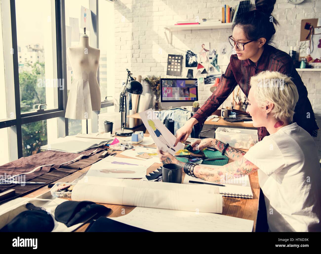 Creative Design Dress Fashion Trend Stylish Concept Stock Photo - Alamy