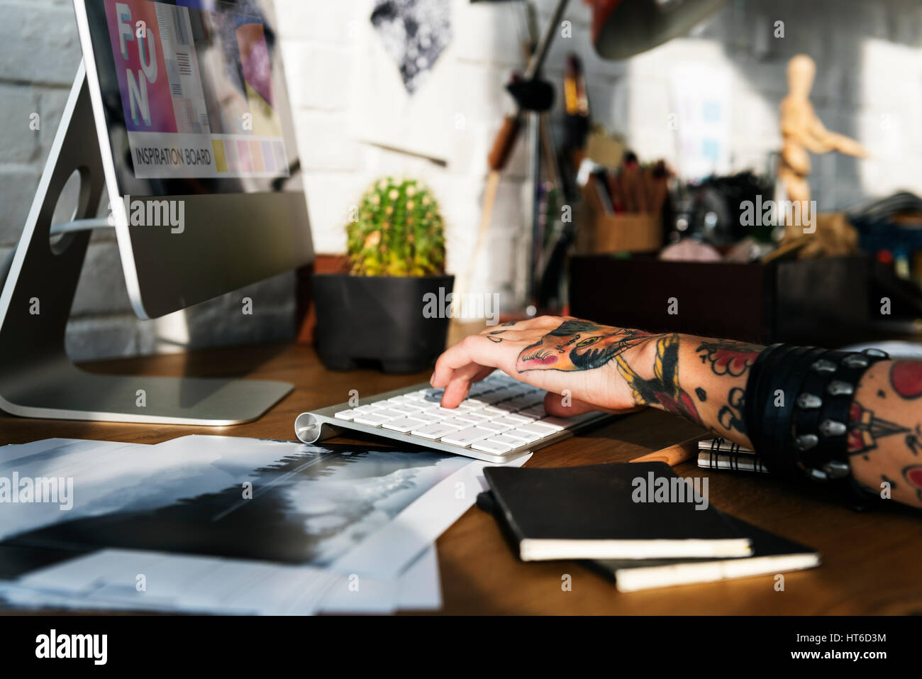 Fashion Designers Computer Research Concept Stock Photo - Alamy