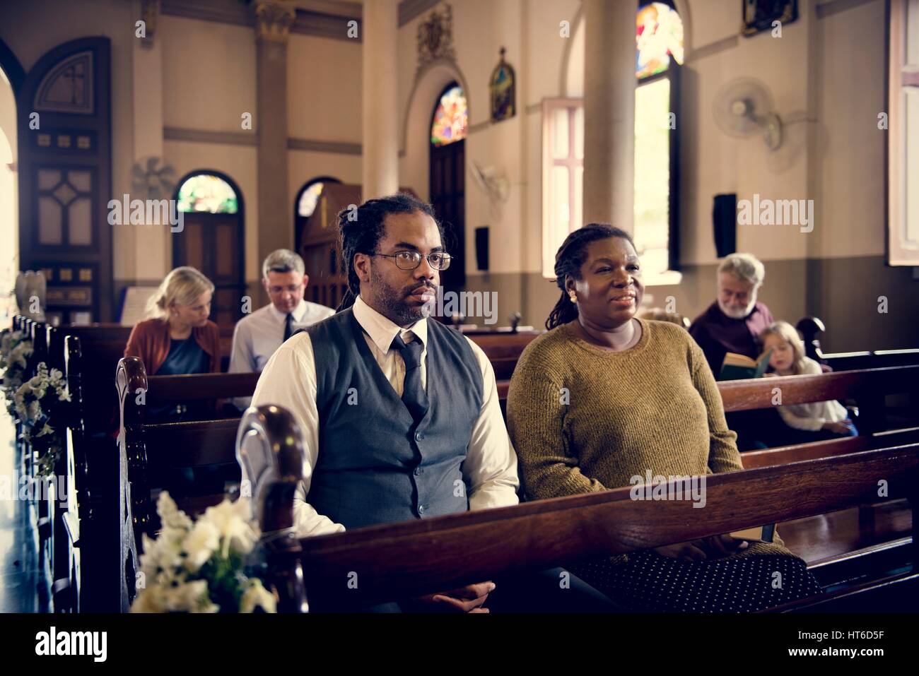 Church People Believe Faith Religious Stock Photo - Alamy