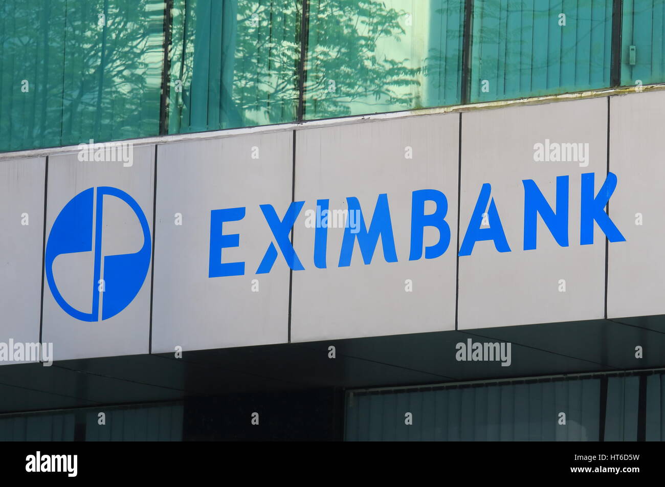 Eximbank. Eximbank is the 5th largest bank in Vietnam Stock Photo - Alamy