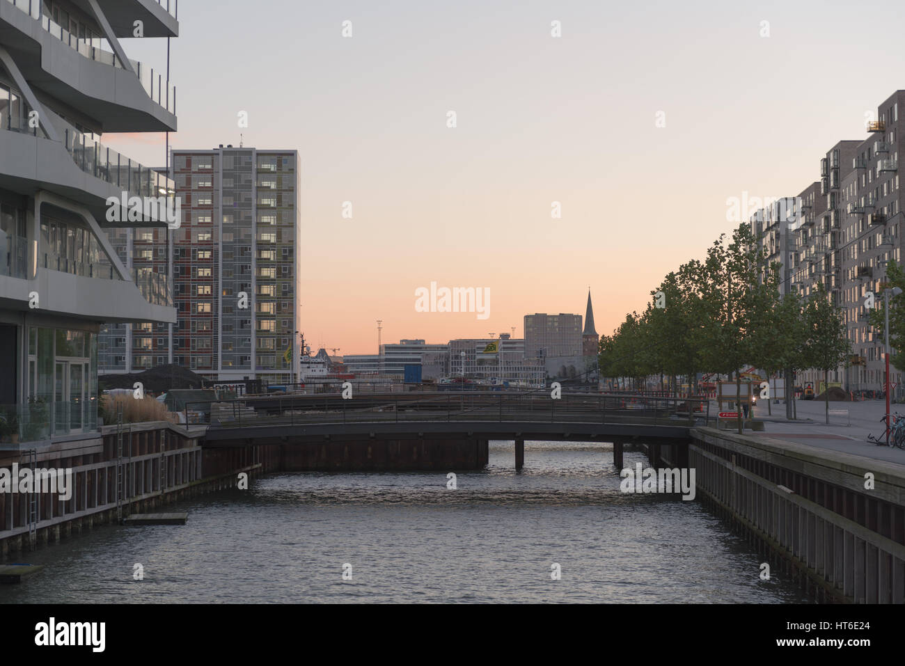 Aarhus Oe, Aaarhus East, an new city quarter at the habor front, Aarhus ...