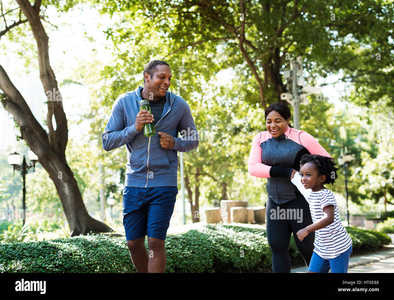 Exercise Activity Family Outdoors Vitality Healthy Stock Photo - Alamy