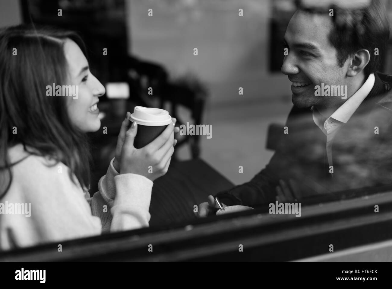 Relax smile Black and White Stock Photos & Images - Alamy