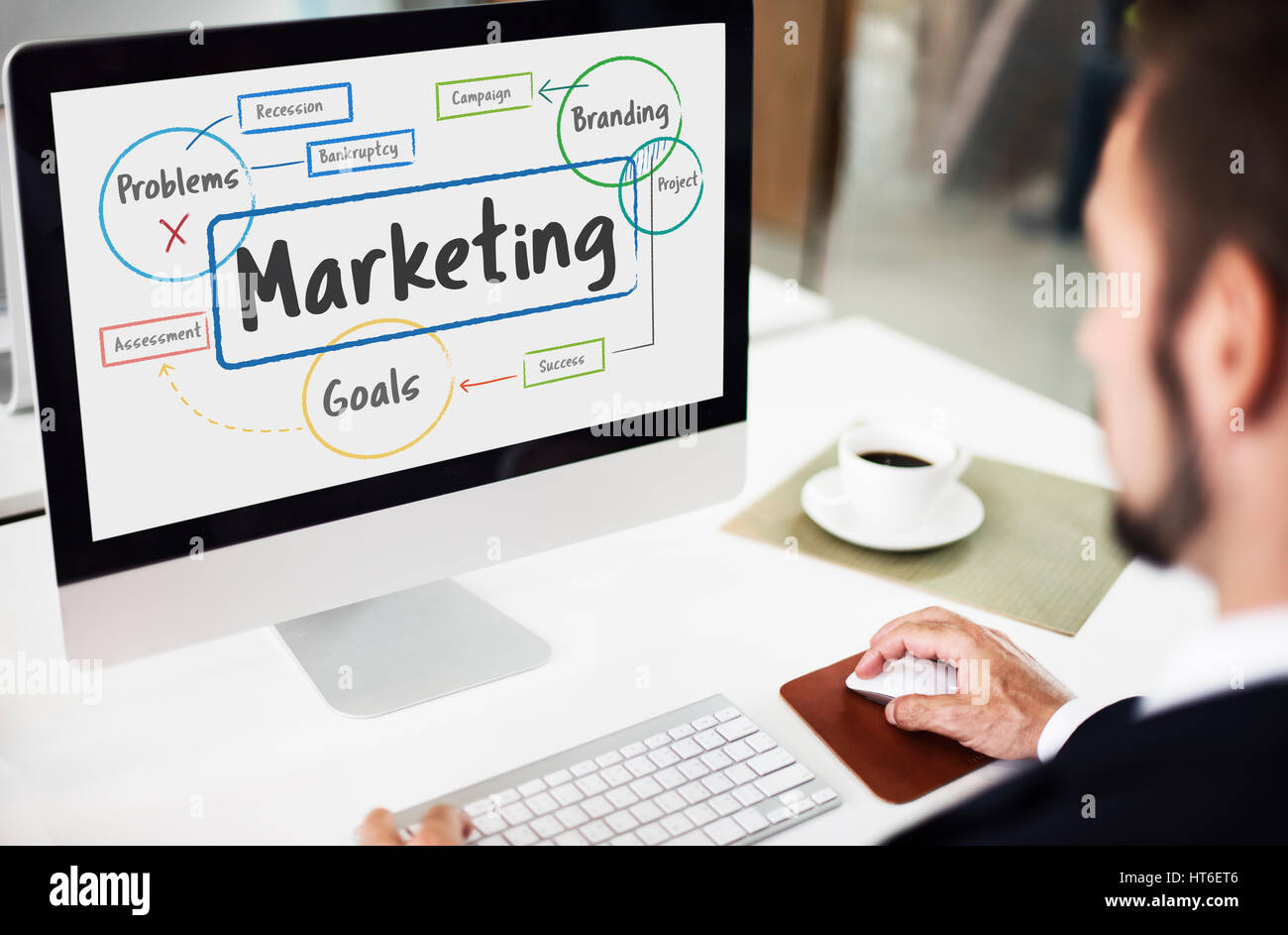 Marketing Problems Branding Assessment Planning Stock Photo - Alamy