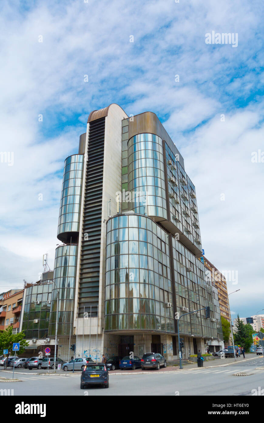 Ljubljana bank building, Pristina, Kosovo Stock Photo - Alamy
