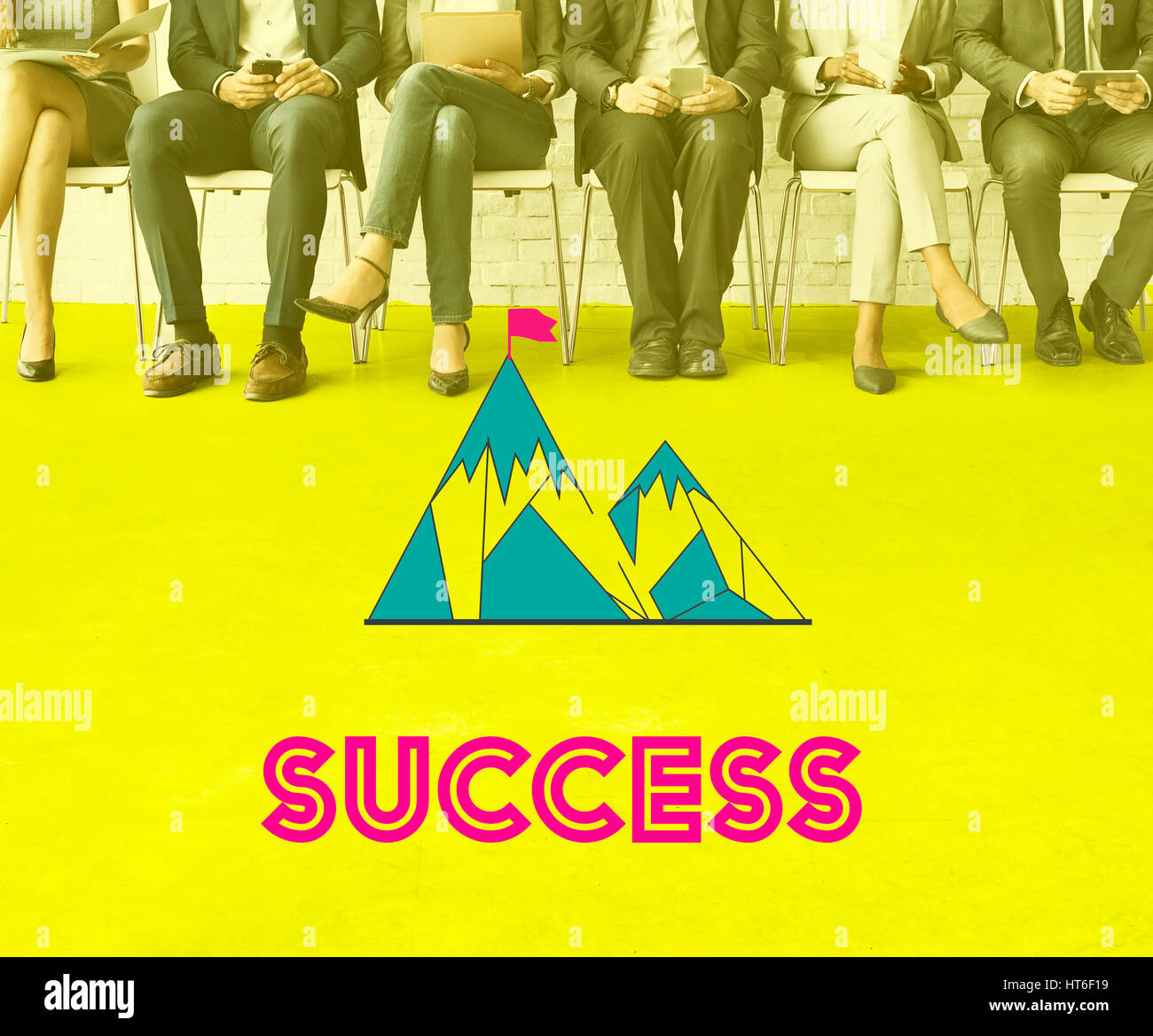 Strategy Success Mission Goals Concept Stock Photo - Alamy
