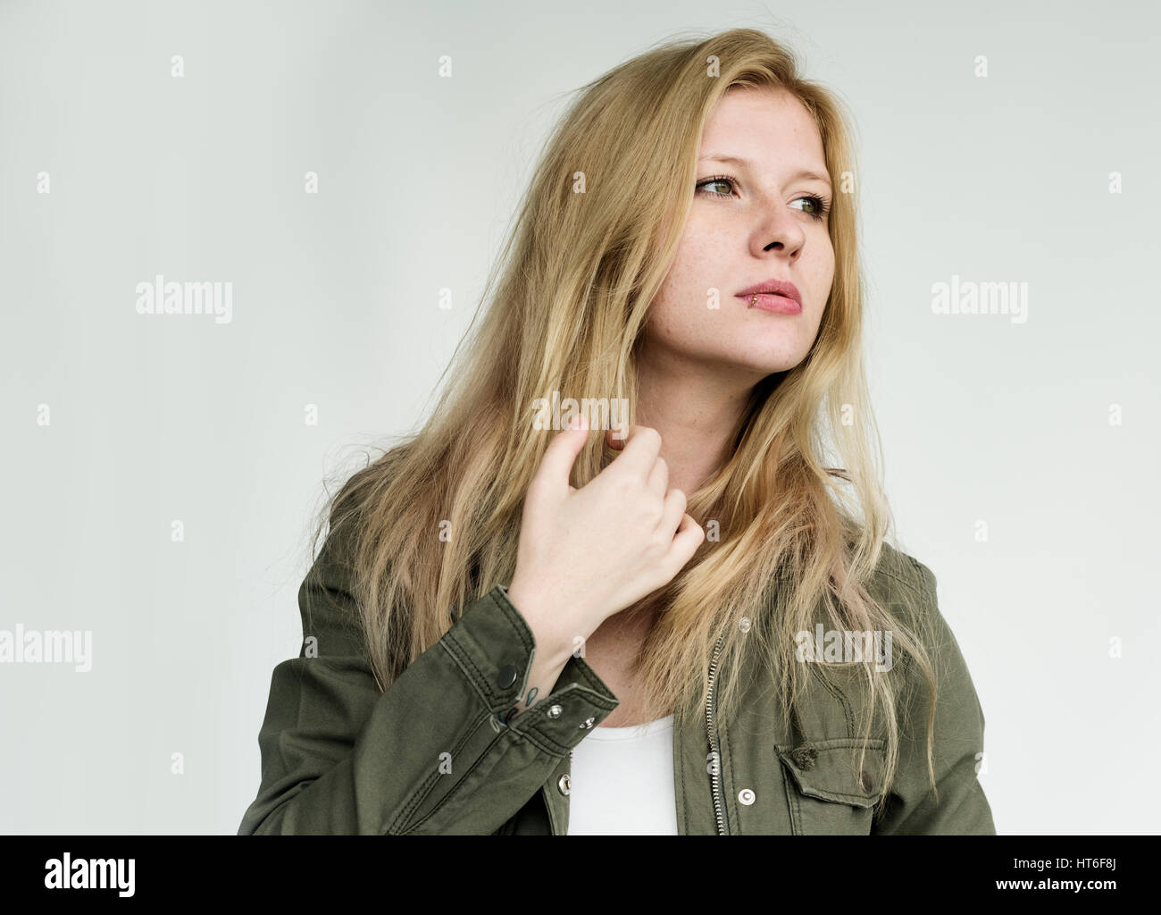 Woman Confidence Self Esteem Portrait Concept Stock Photo - Alamy