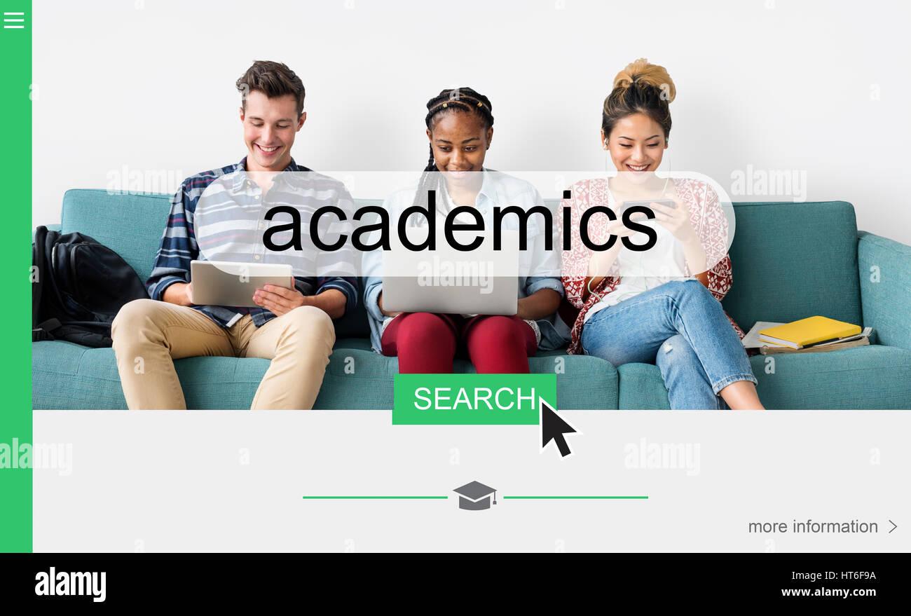 Distance learning online search interface Stock Photo - Alamy