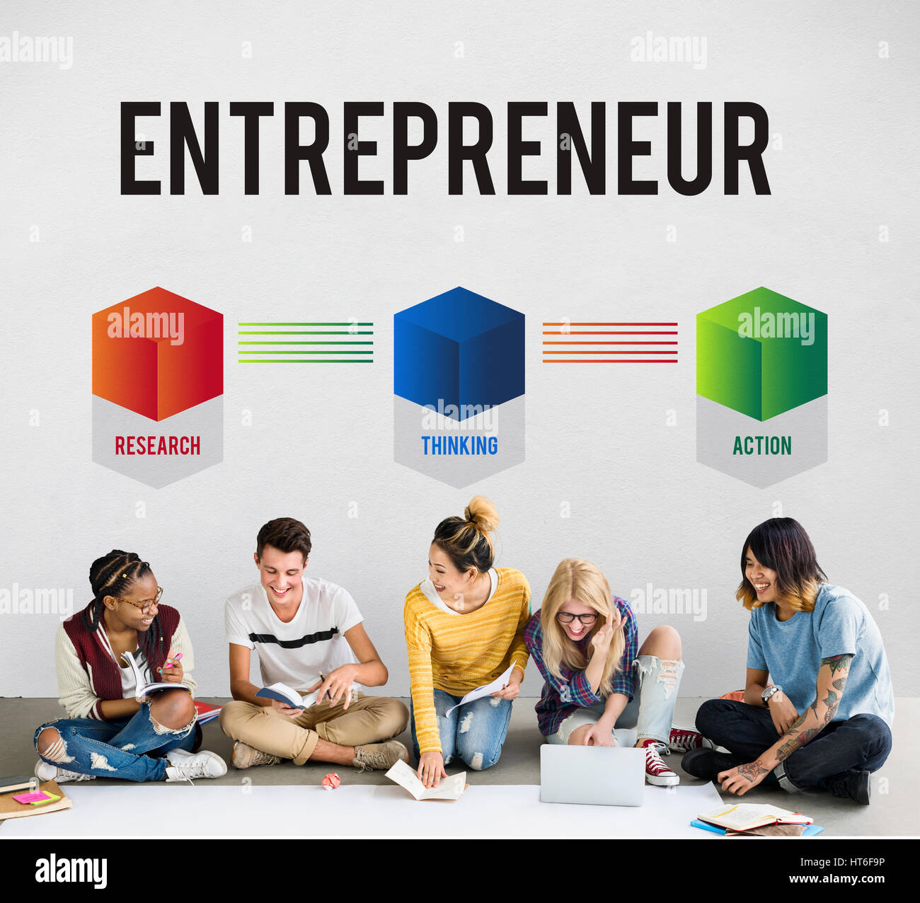 Business System Development Diagram Concept Stock Photo - Alamy