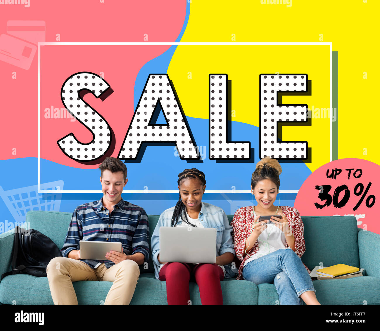 Sales Promotion Selling Target Identity Stock Photo - Alamy