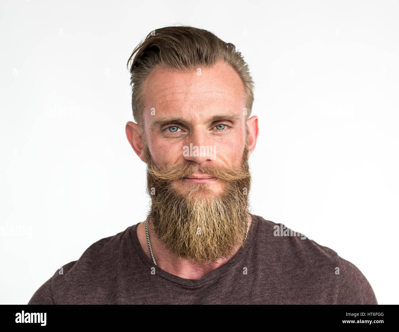 Serious man face bearded hi-res stock photography and images - Alamy