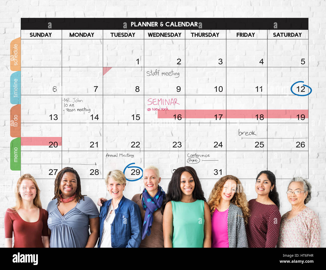 Female event planner hi-res stock photography and images - Alamy