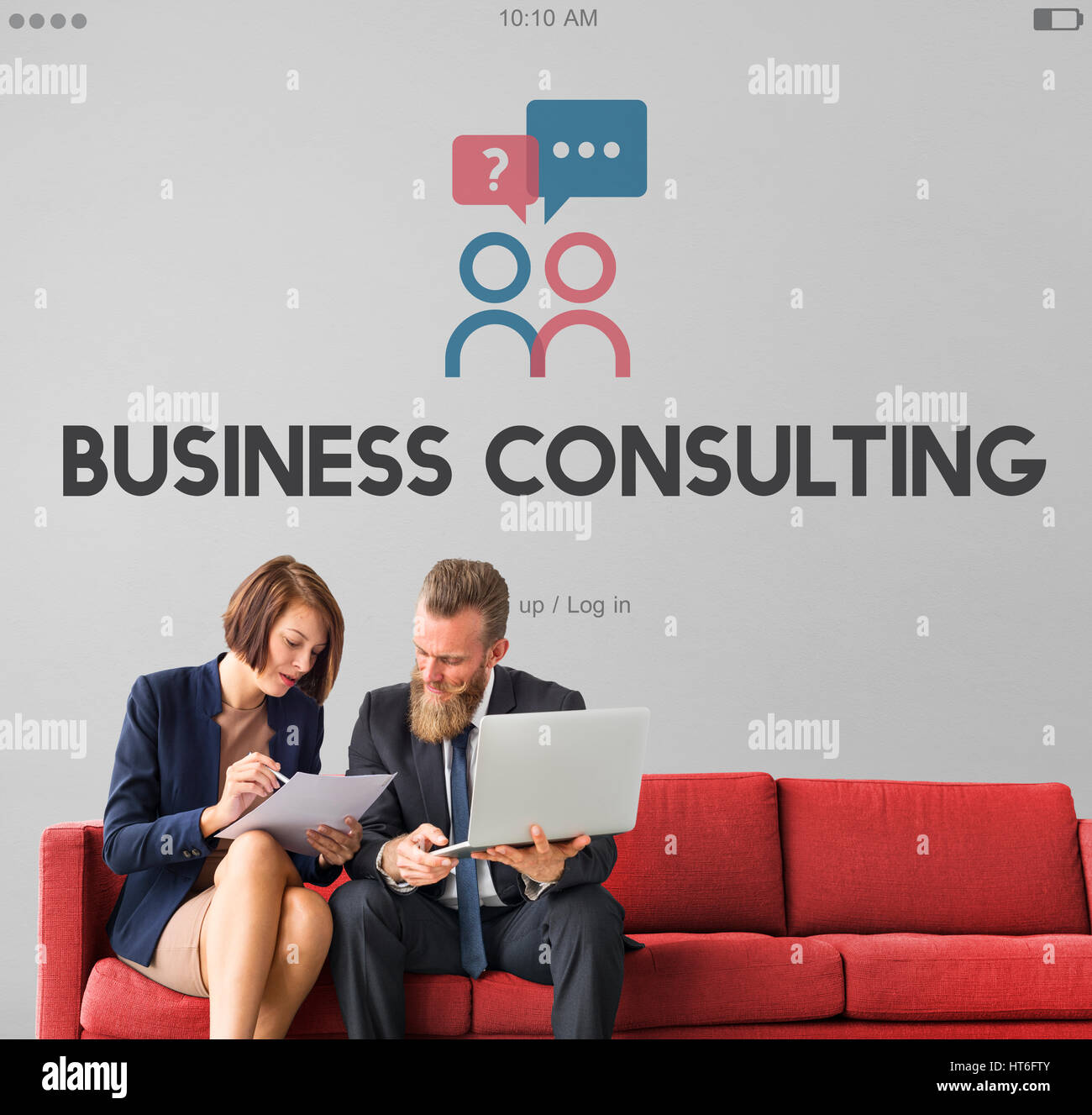 Assistance Business Consulting Experts Services Stock Photo - Alamy