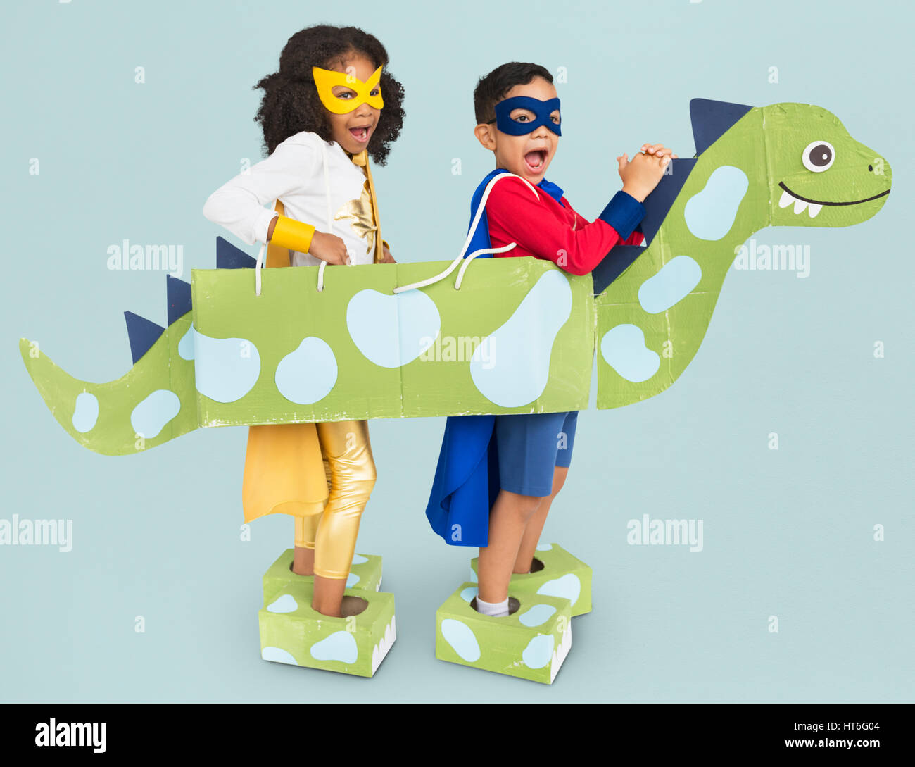 Little Kids Superherokids Dinosaur Costume Stock Photo - Alamy