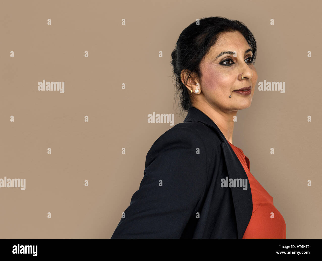 Woman Confidence Self Esteem Portrait Concept Stock Photo - Alamy