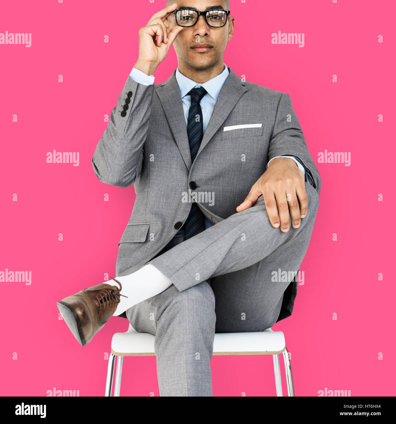 Man Confidence Self Esteem Portrait Concept Stock Photo - Alamy