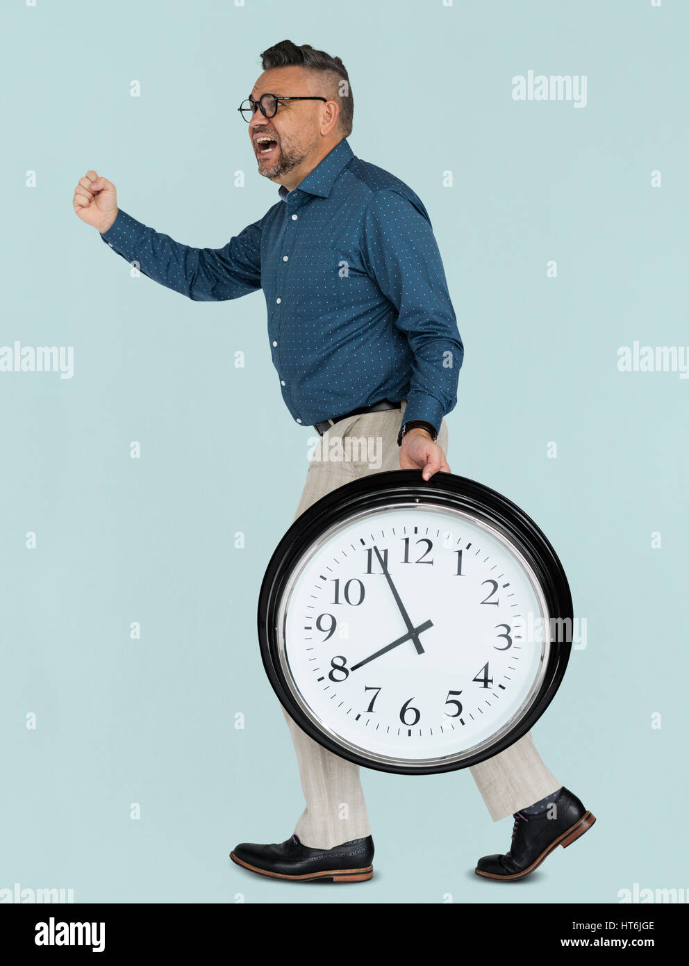 Man rushing hi-res stock photography and images - Alamy