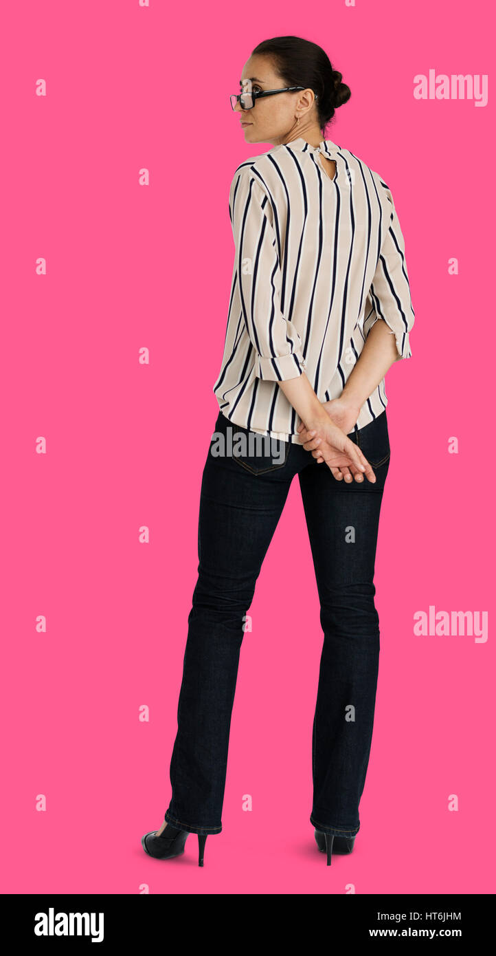 Woman Confidence Self Esteem Portrait Concept Stock Photo - Alamy