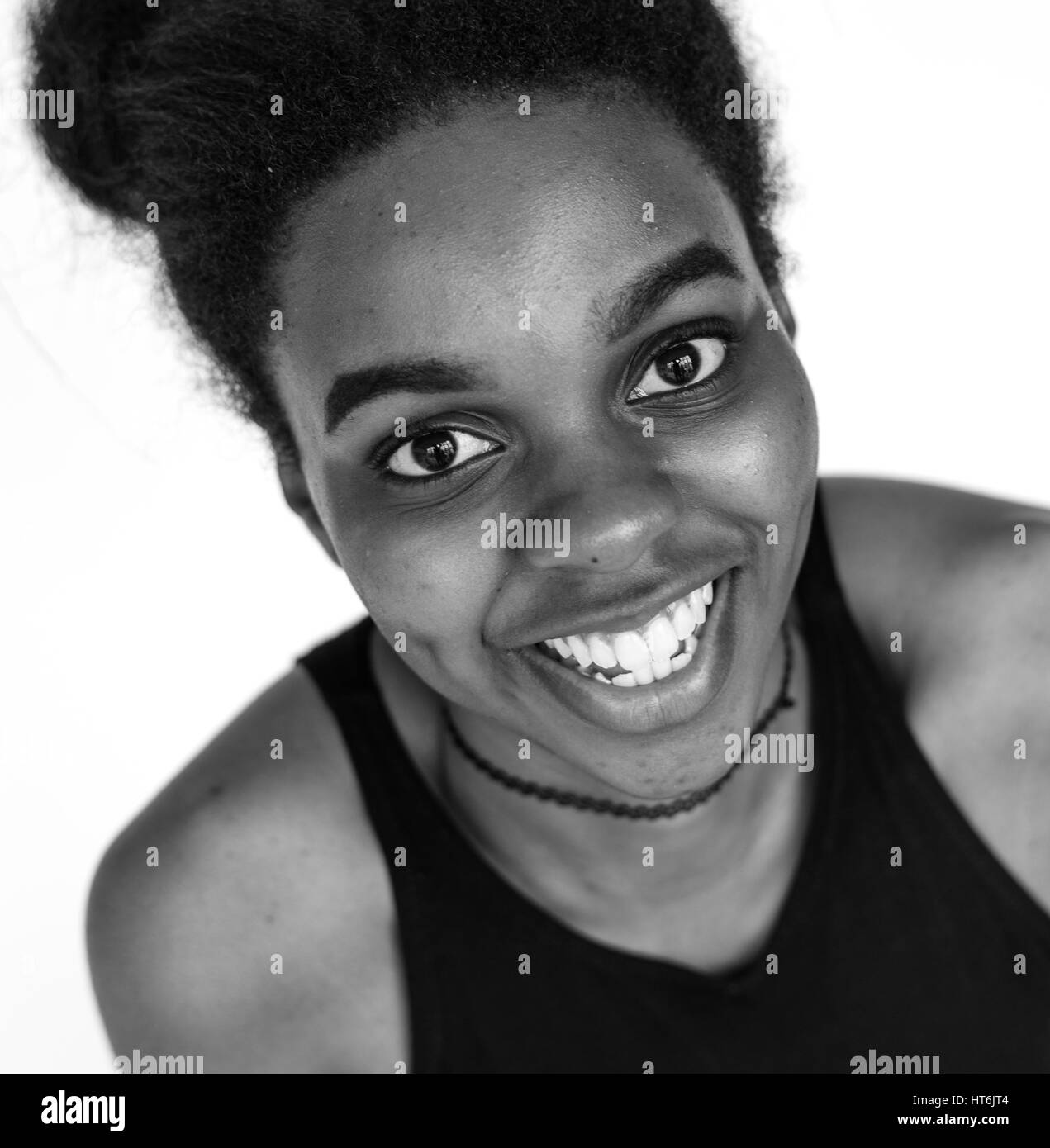 Portrait Studio Woman Female Model Stock Photo - Alamy