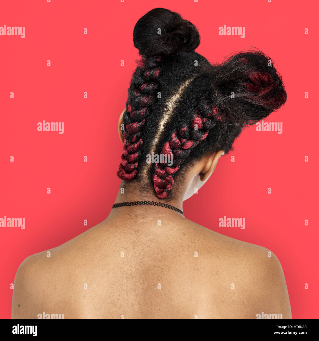 Lady posing studio neutral hi-res stock photography and images - Alamy