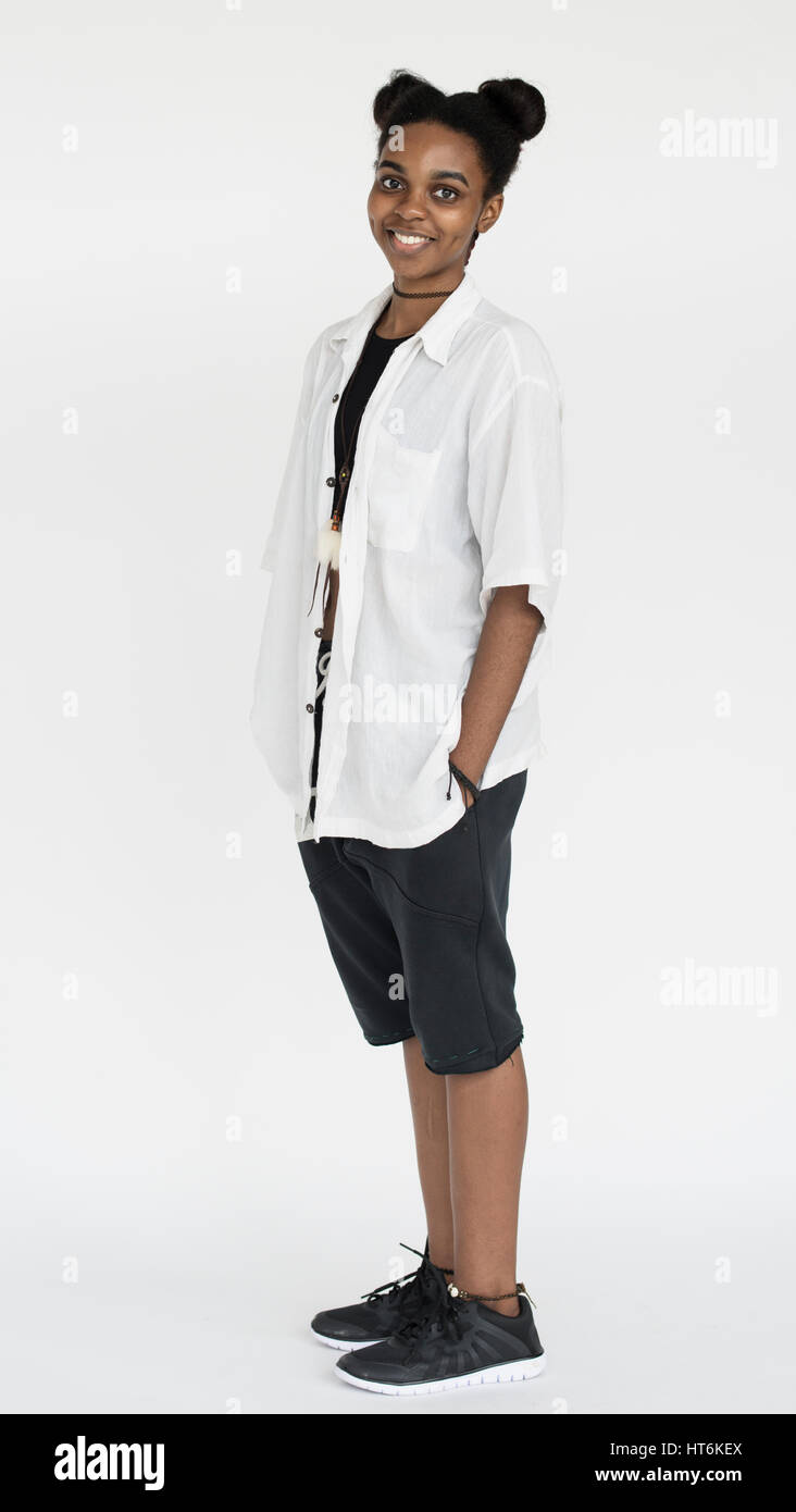 Portrait Studio Woman Female Model Stock Photo - Alamy