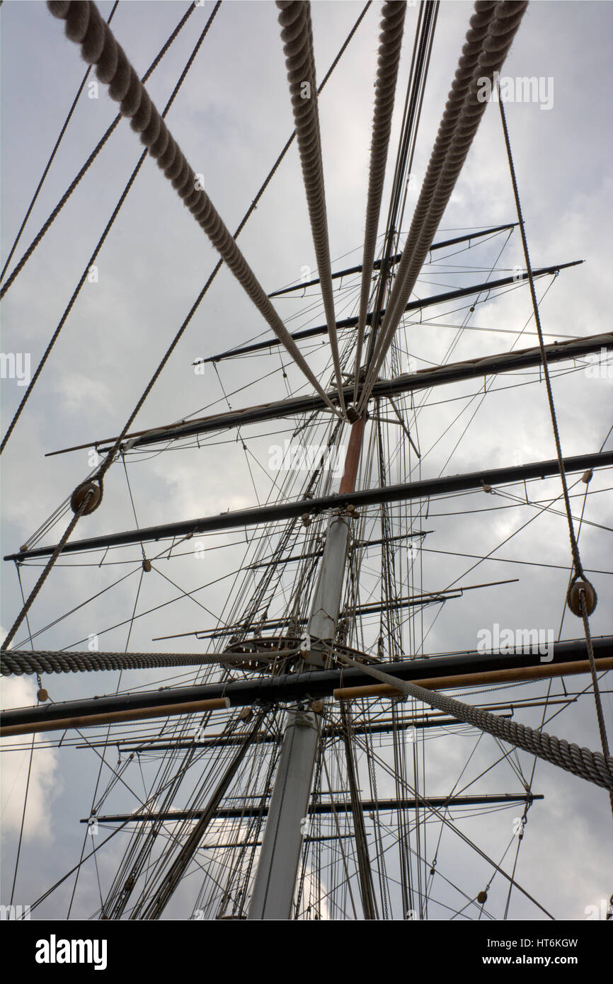 Cutty Sark, Tea Clipper Stock Photo - Alamy