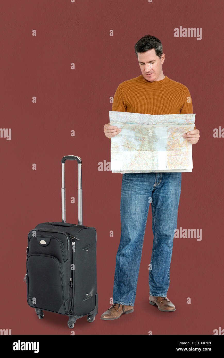 Luggage map hi-res stock photography and images - Alamy