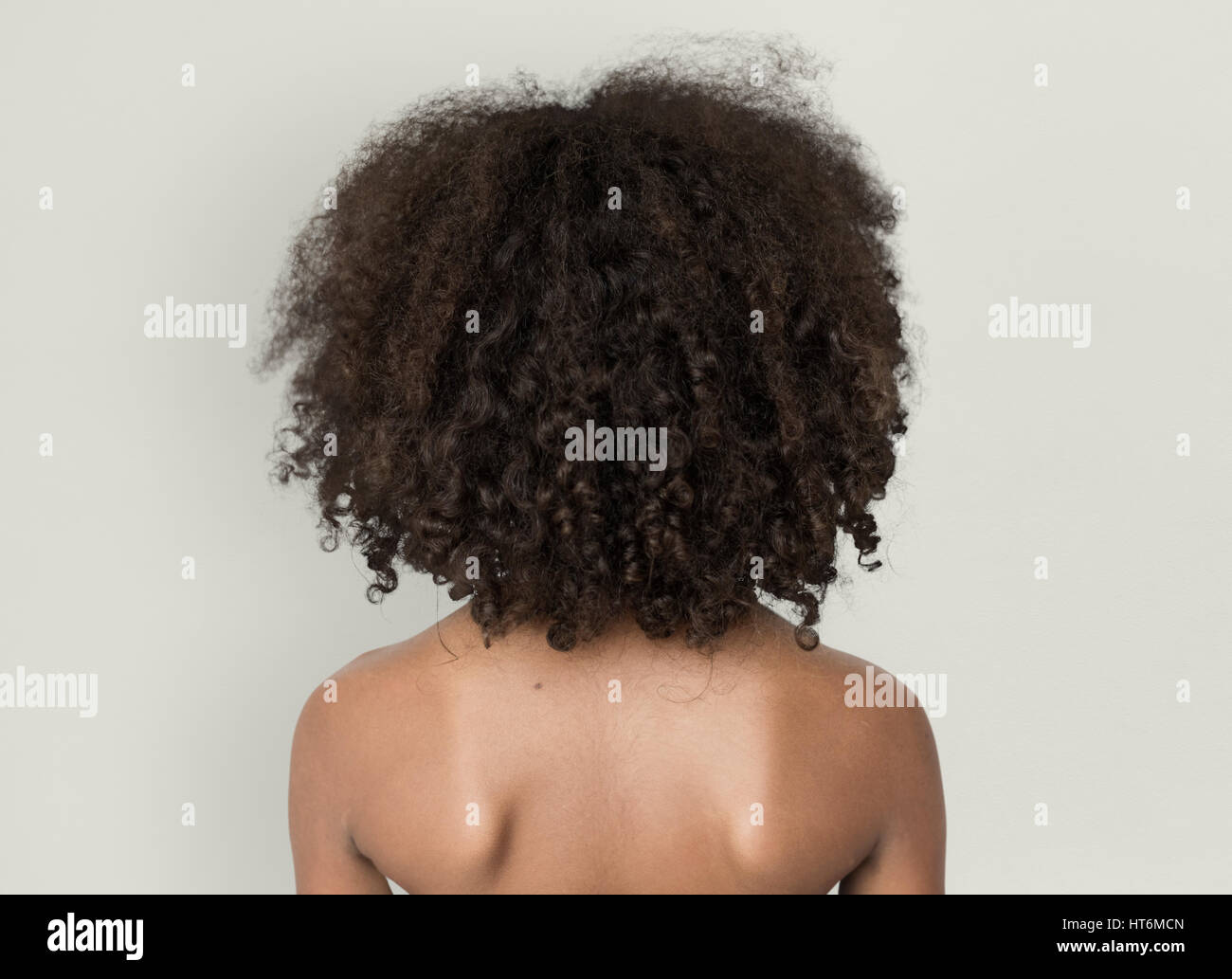 Young Boy Bare Back Shoot Stock Photo - Alamy