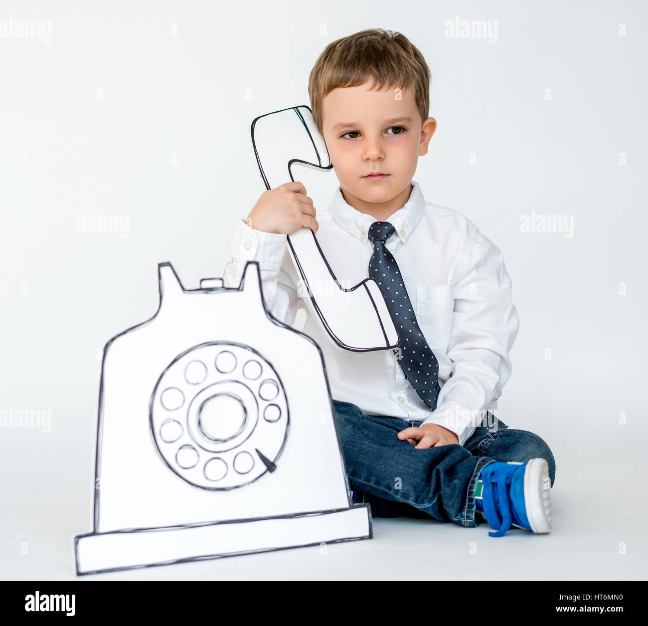 Studio People Kid Model Shoot Race Stock Photo - Alamy