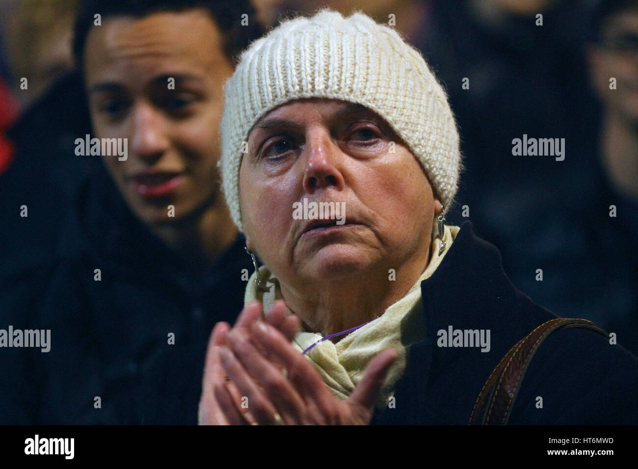 Di Peasey - Chair, Nottingham NUJ Anti-Trump Protest - Market Square ...