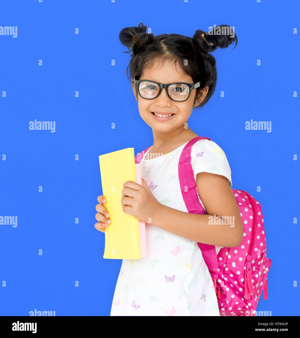 Girl Kids Having Fun Smiling Stock Photo - Alamy