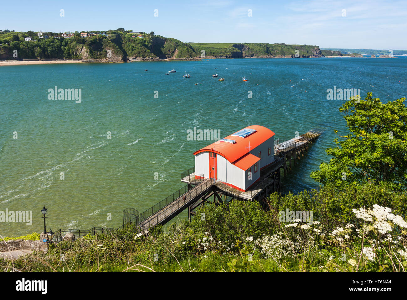 Old Tenby Lifeboat Station, Tenby, Wales, UK Stock Photo - Alamy