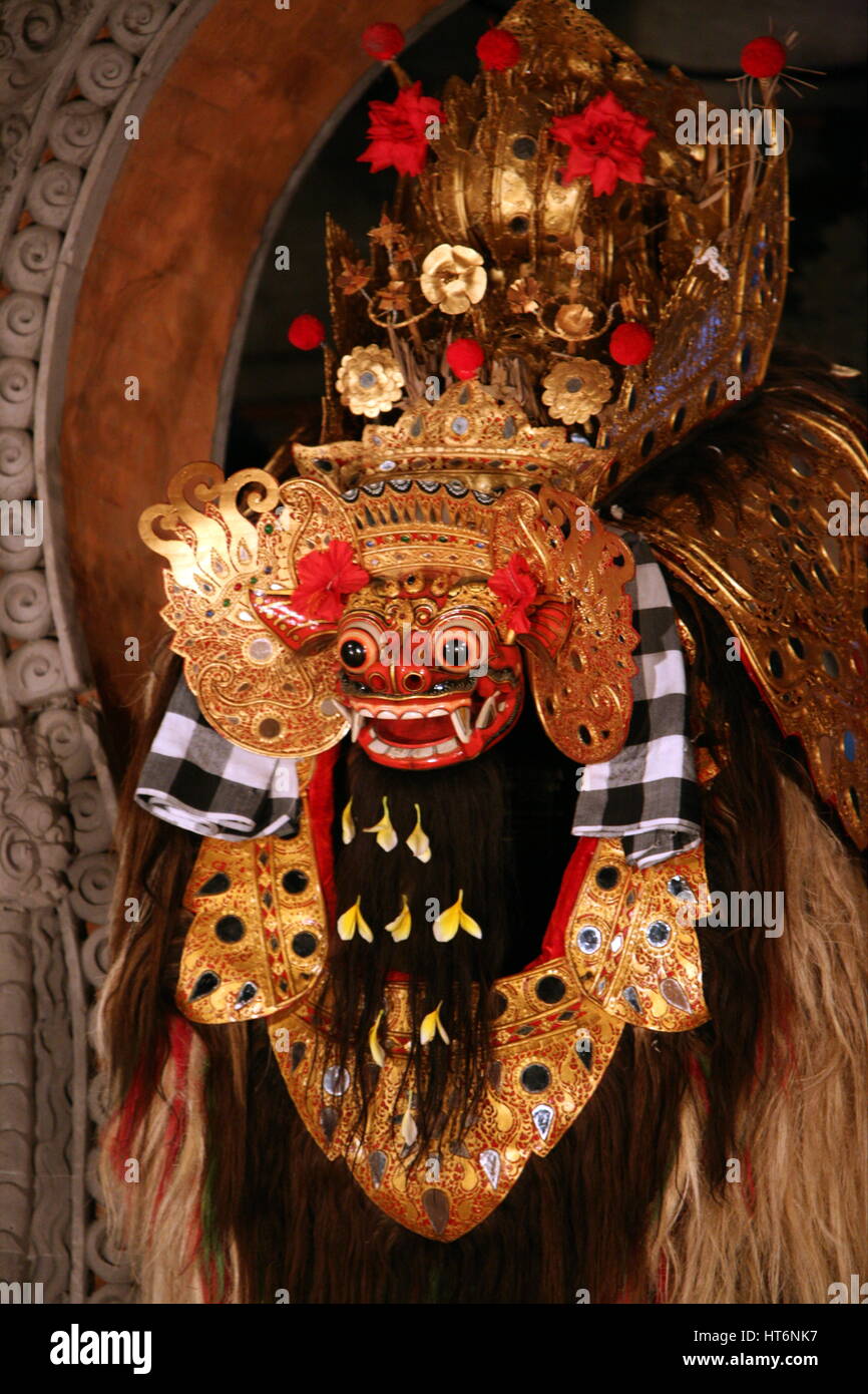 traditional Bali Dance in the town of Ubud of the island Bali in ...