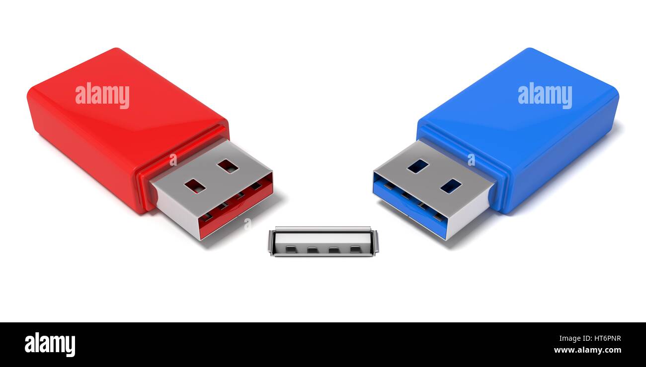 3d illustration usb port simple hi-res stock photography and images - Alamy