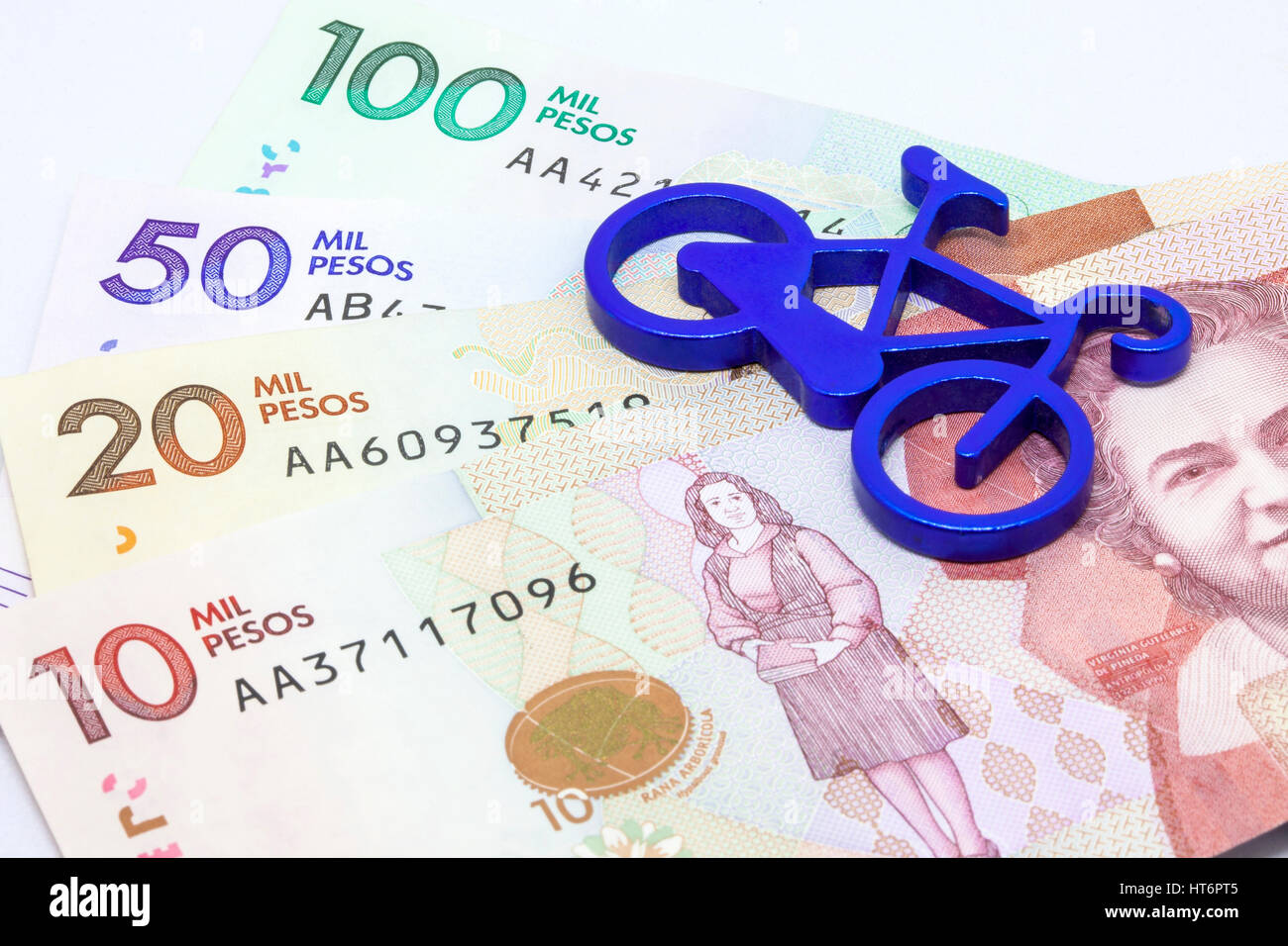 Save money using your bicycle Stock Photo - Alamy