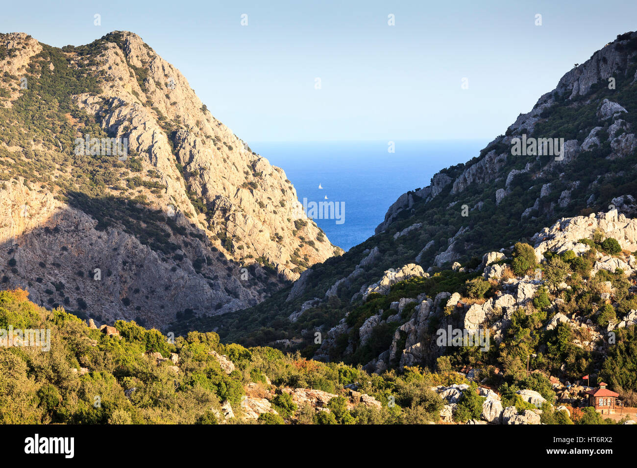 Landscape near Bayir, Bozburun Peninsula, Turkey Stock Photo - Alamy