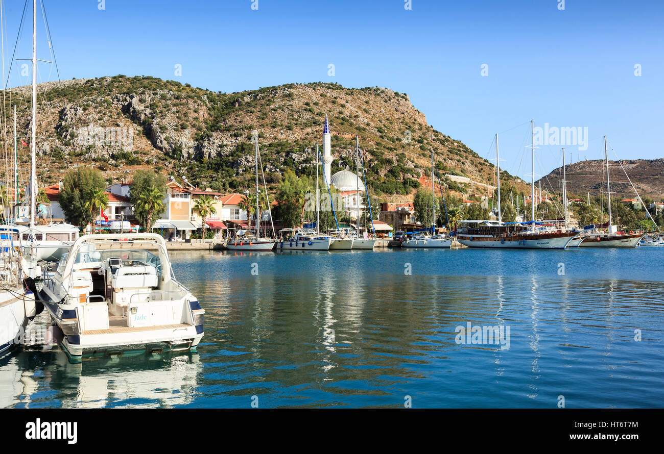 Bozburun harbour, Bozburun Peninsula, Turkey Stock Photo - Alamy