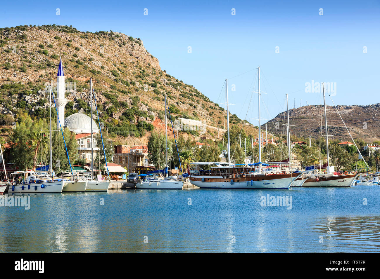 Bozburun harbour, Bozburun Peninsula, Turkey Stock Photo - Alamy