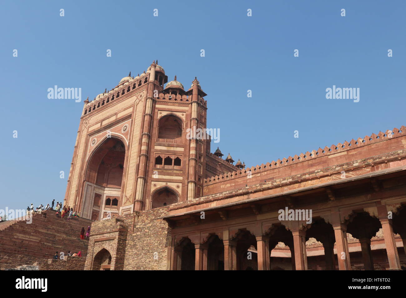 Fatehpur Sikri , Agra Uttar Pardesh India Asia , India's Biggest gate ...
