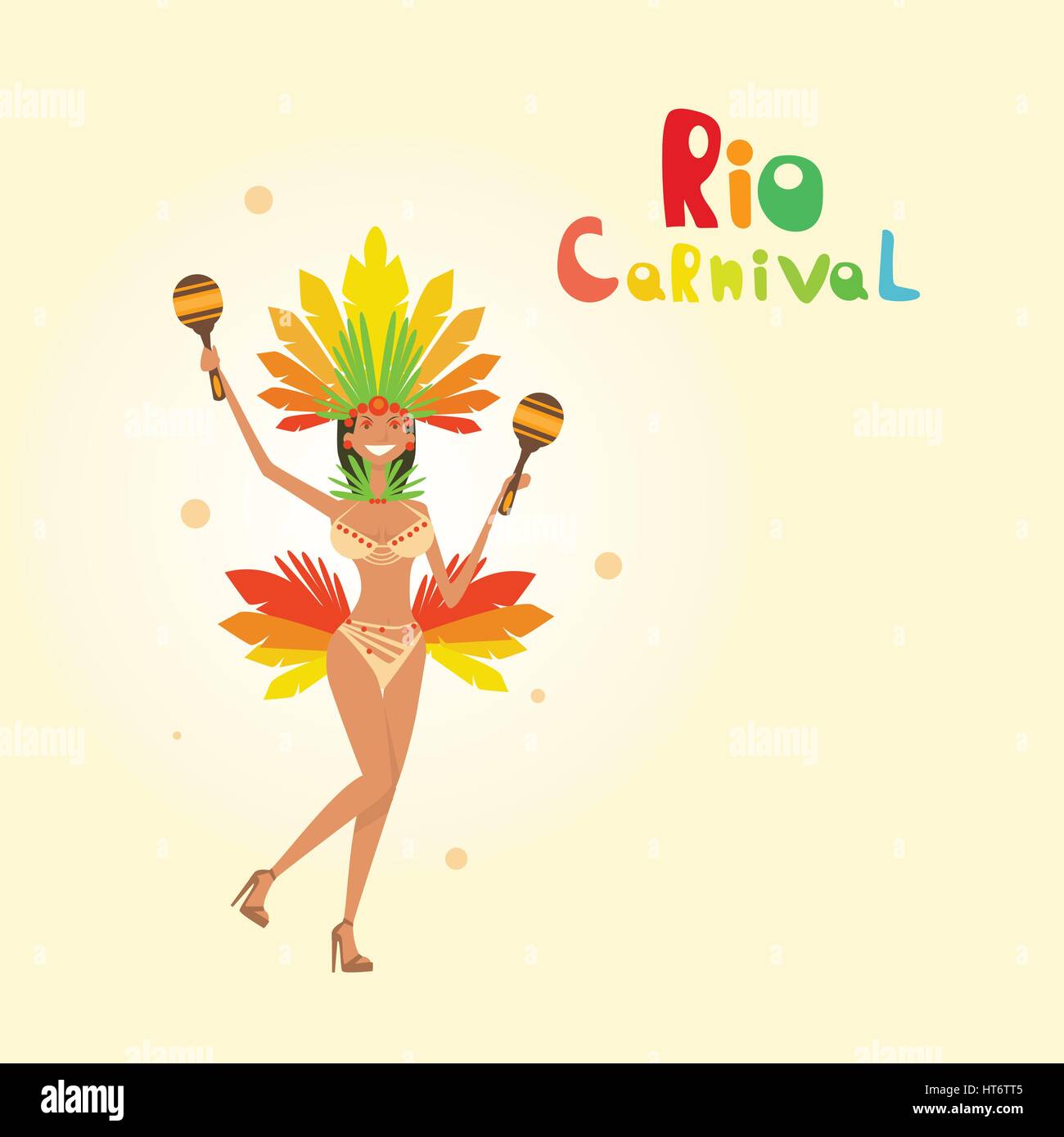 Rio carnival headdress hi-res stock photography and images - Alamy
