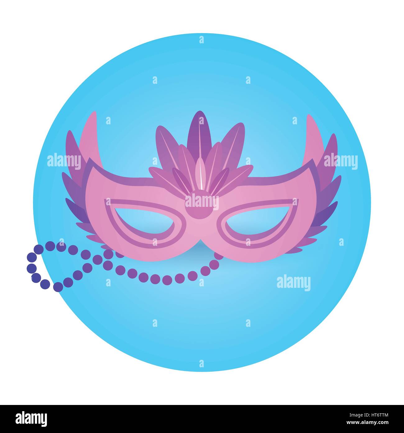 Brazil carnival mask Cut Out Stock Images & Pictures - Alamy