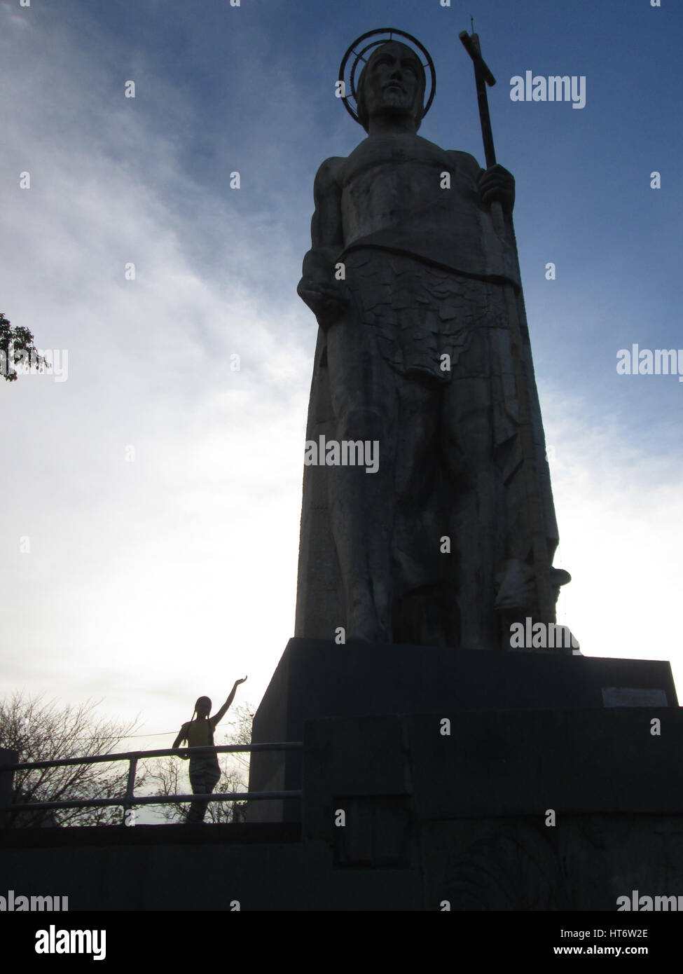 Silhouette view saint john hi-res stock photography and images - Alamy