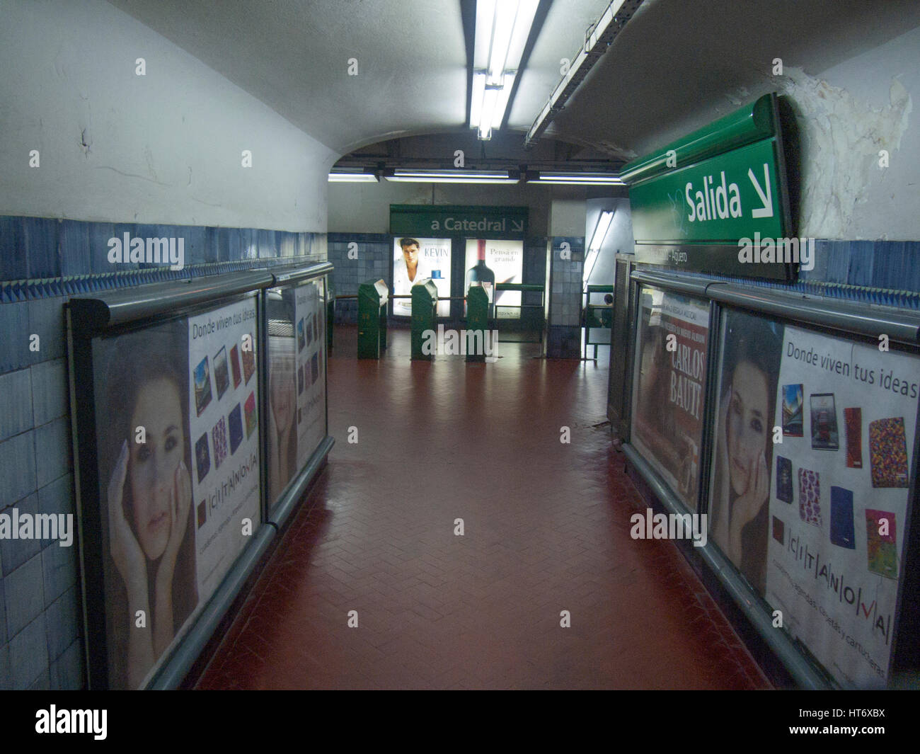 Buenos Aires State/Argentina 19/12/2010.Subte Station, Subway or Metro ...